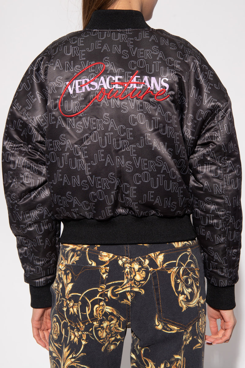 Versace Jeans Jacket - Garland Reversible - Black Gold - 72HAS408 G89 ...