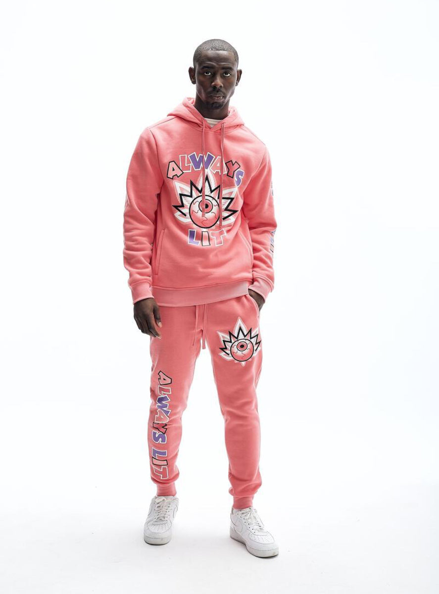 Rebel Minds Sweatsuit - Dazed - Pink - 122-312 – Vengeance78