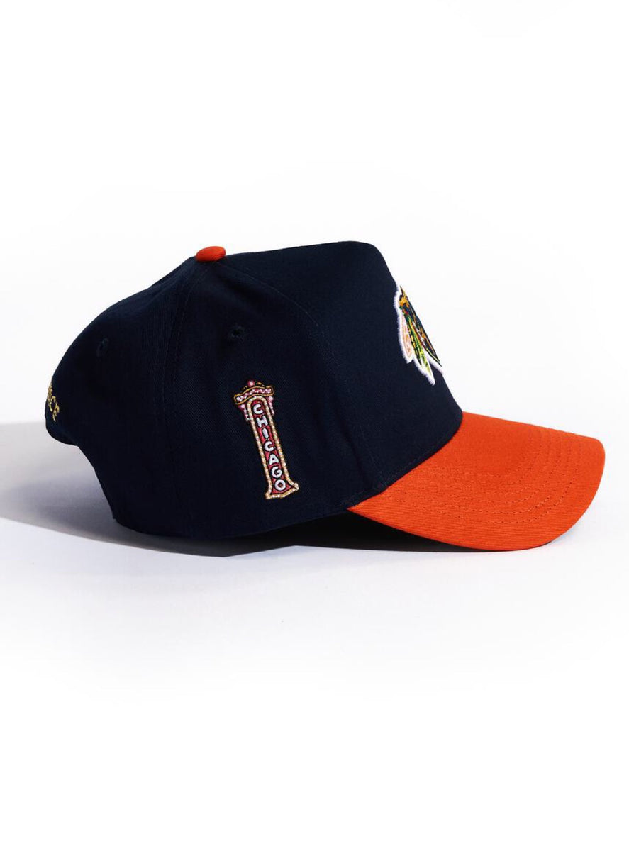 Reference Hat - Bearhawks - Navy And Orange - REF234 – Vengeance78