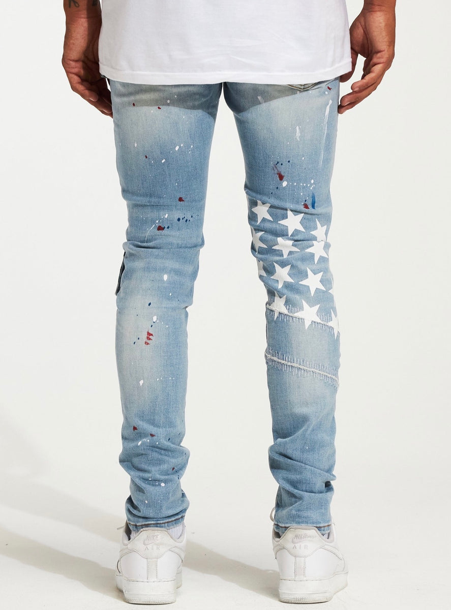 Crysp Denim Jeans - Benjamin - Blue - CRYf122-101 – Vengeance78