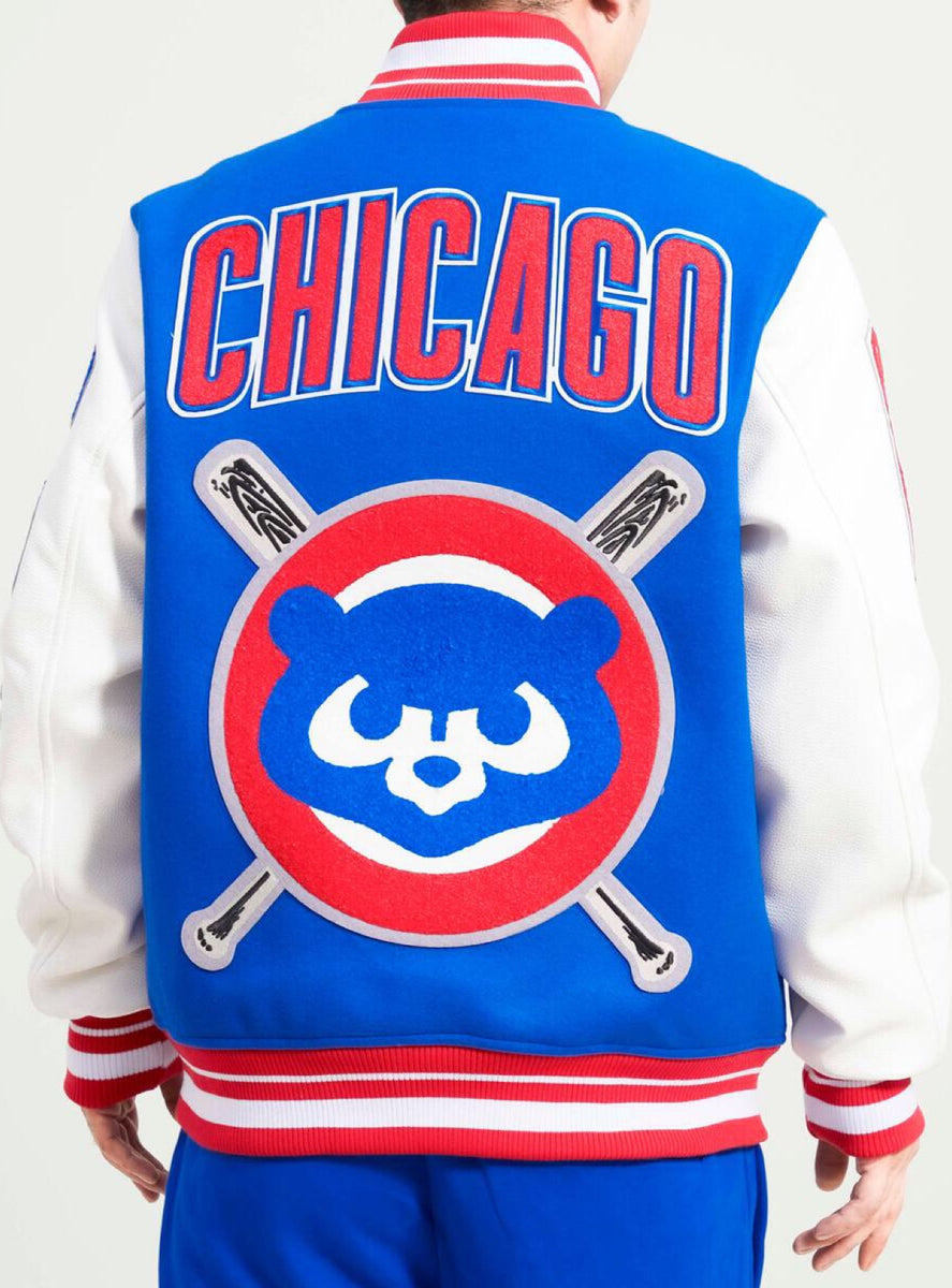 Pro Standard Jacket - Logo Mashup Varsity - Chicago Cubs - Royal Blue ...