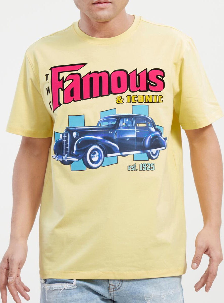 Roku Studio T-Shirt - The Famous And Iconic - Pale Yellow - RK1480959 ...