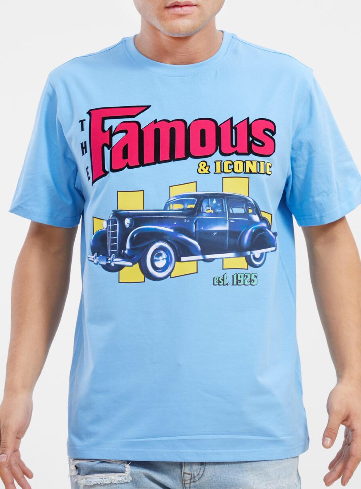 Roku Studio T-Shirt - The Famous And Iconic - University Blue - RK1480 ...