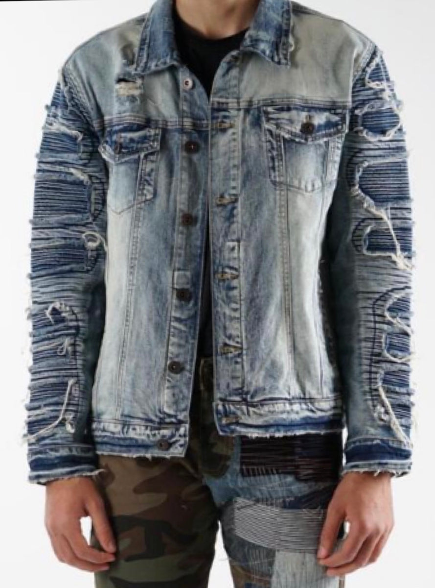 Valabasas Denim Jacket - Light Wash - J3 – Vengeance78