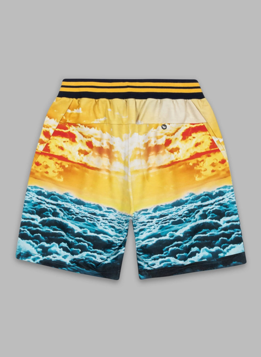 Paper Plane Shorts - Cloud Surf - Blue/Yellow - 600024 – Vengeance78