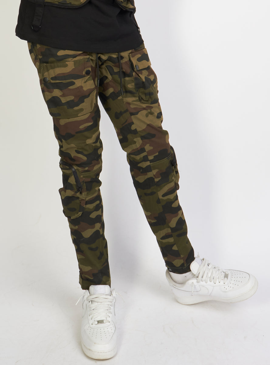 Highly Undrtd Pants - Multi Pocket - Woodland Camo - UF2255 – Vengeance78