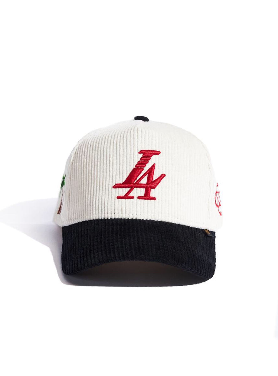 Reference Hat - Paradise LA - Corduroy - Cream And Black - REF236 ...