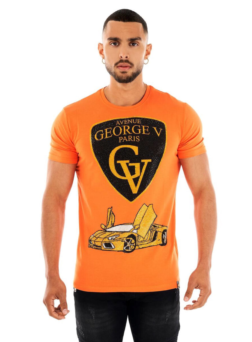 George V T-Shirt - Lamborghini - Orange - GV2229 – Vengeance78