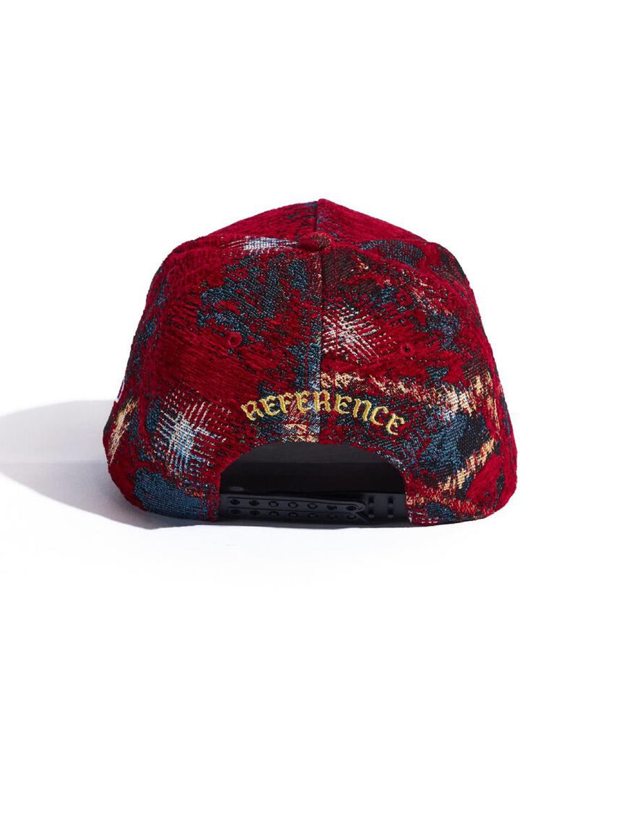 Reference Hat - Luxe - Woven - Red Multi - REF303 – Vengeance78