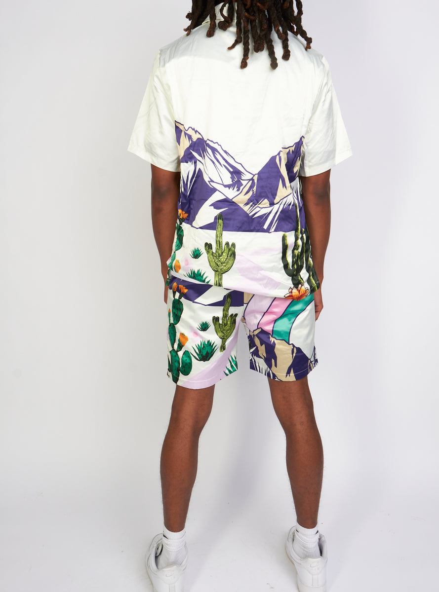 Original Fables Satin Short Set - Dry Mouth - Vanilla - WN421 – Vengeance78