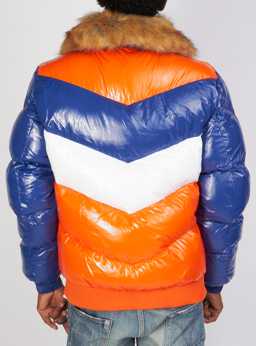 Jordan Craig Jacket - Color Blocked Puffer - Queens - 91587 – Vengeance78