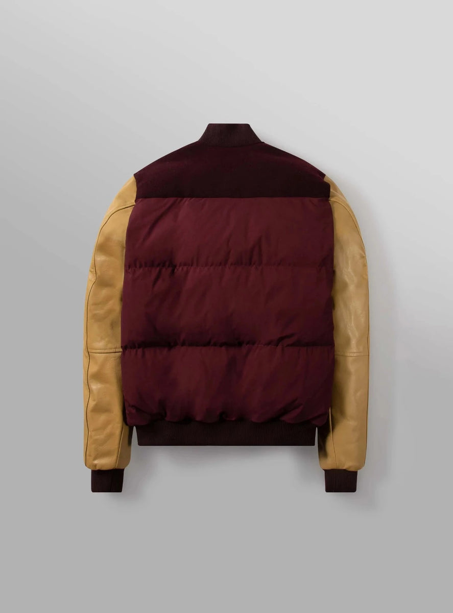 Paper Plane Jacket - Planes Varsity - Burgundy - 400018-602 – Vengeance78