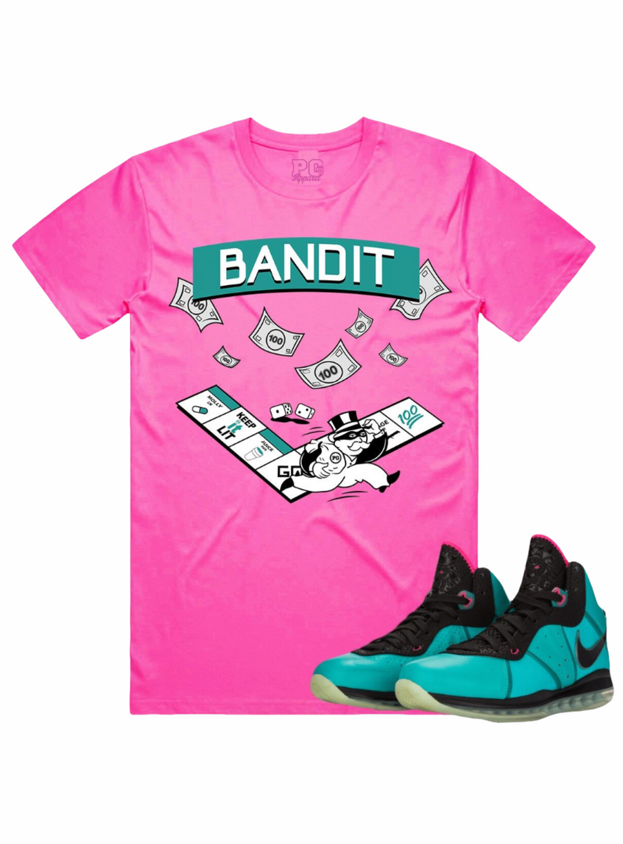 PG Apparel T-Shirt - Bandit - Hot Pink – Vengeance78