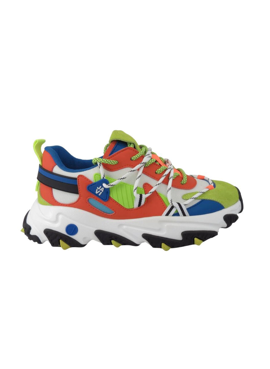Javi Shoes - Chaos - White/Orange – Vengeance78
