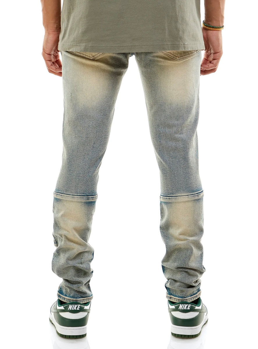 KDNK Jeans - Distressed Skinny - Blue - KND4239 – Vengeance78