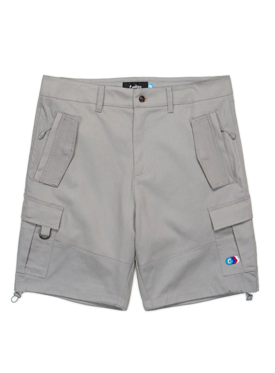 Cookies Shorts - Back To Back Cargo - Grey - 1565B6799 – Vengeance78