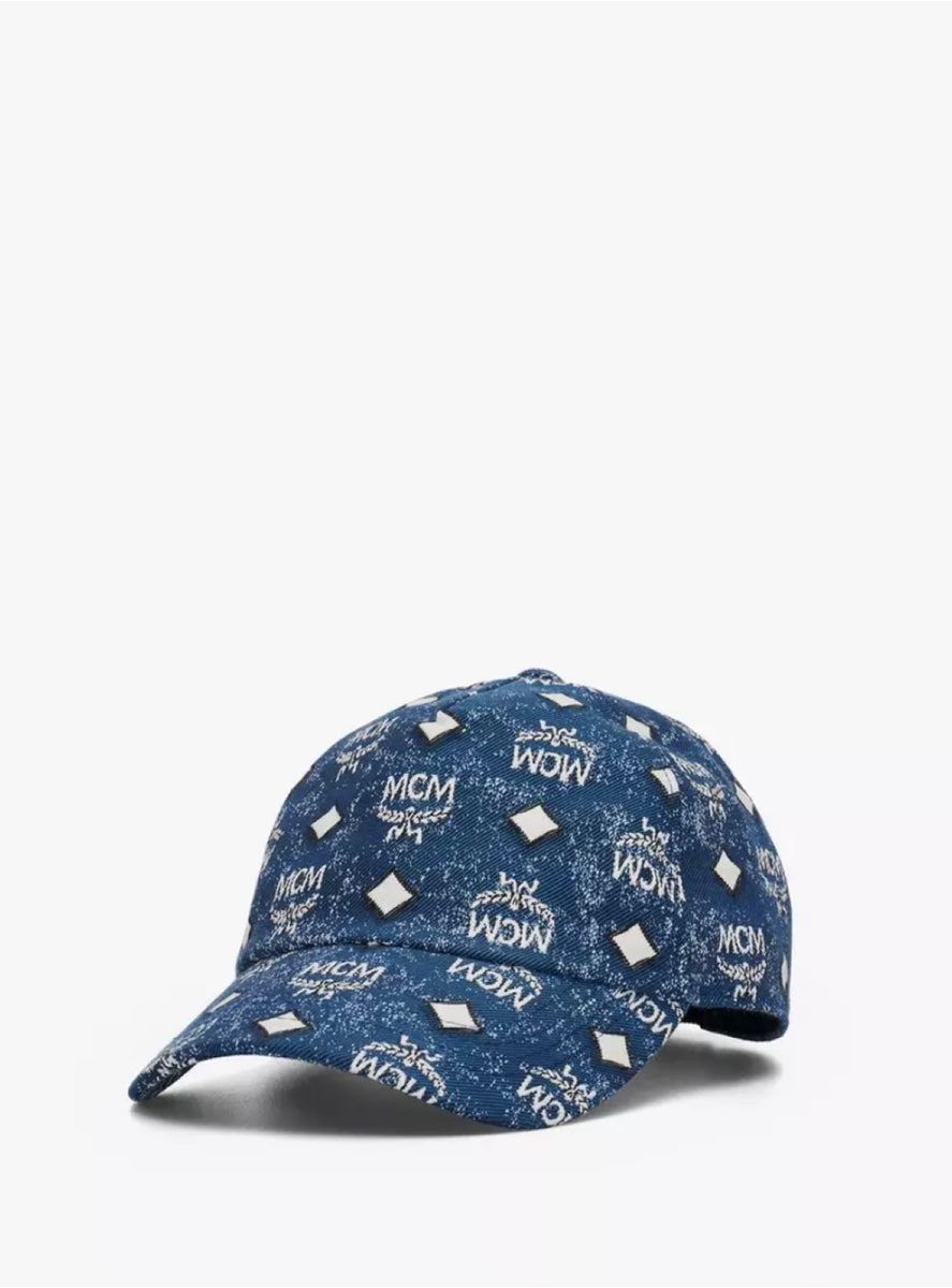MCM Hat - Classic Baseball Cap - Vintage Denim - MECBATQ01LE001 ...