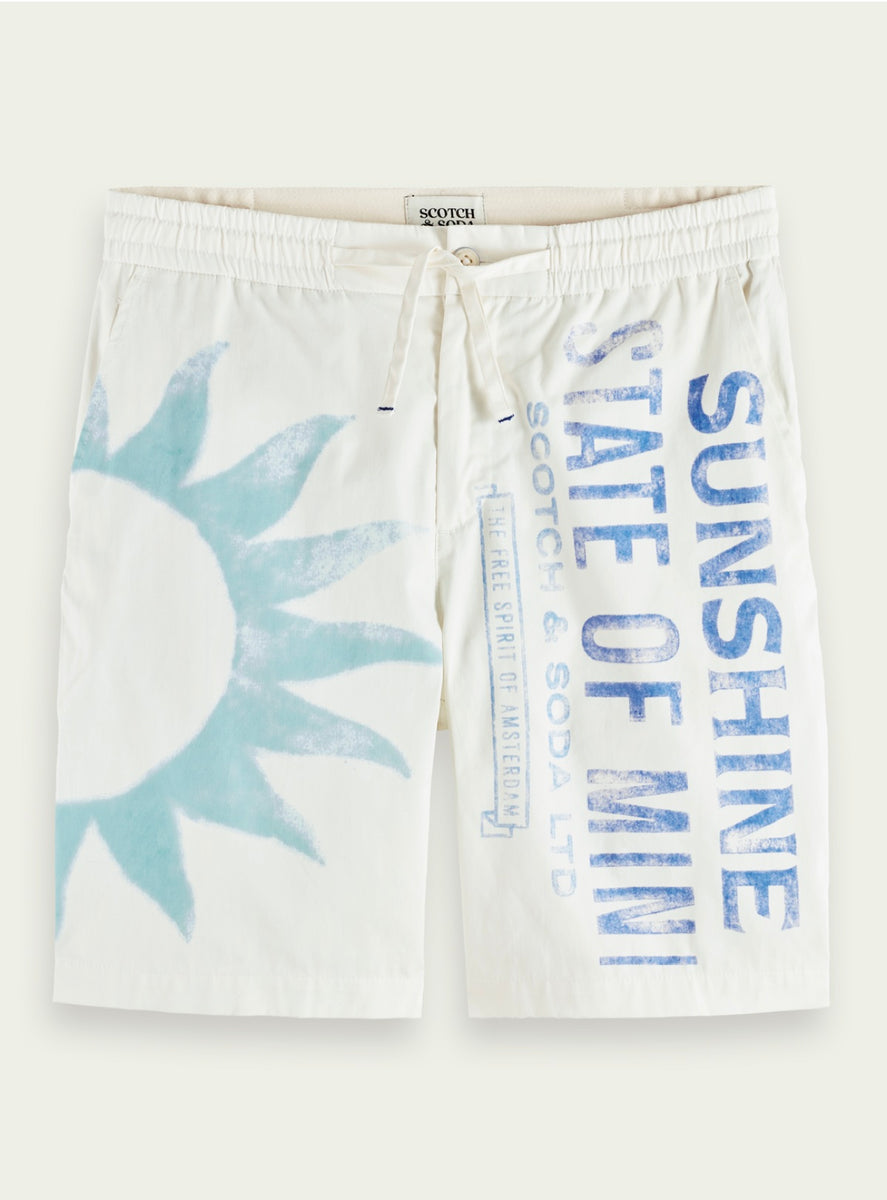 Scotch & Soda Shorts - The Fave - White - 172026 – Vengeance78
