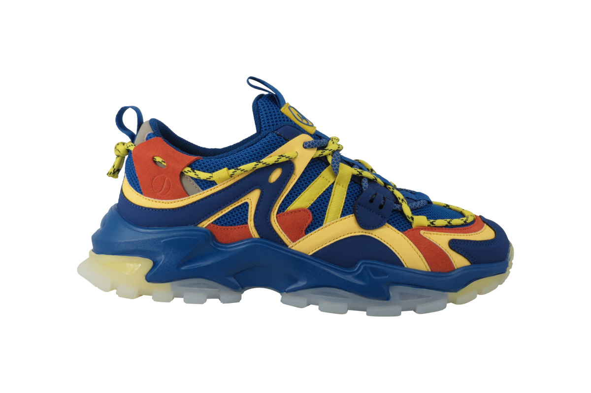 Javi Shoes - Swipe - Yellow and Blue – Vengeance78