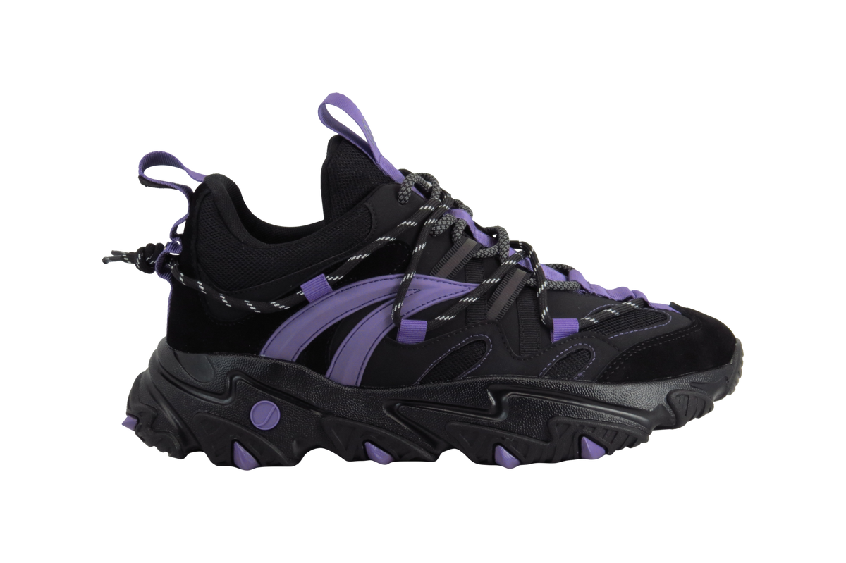Javi Shoes - Tremendous - Black With Purple – Vengeance78