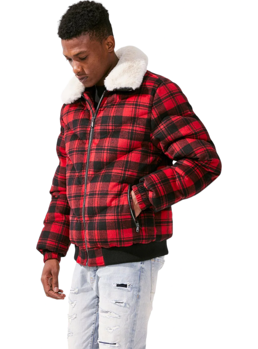 Jordan Craig Jacket - Everest Wool Bubble - Buffalo Plaid - 91583 ...