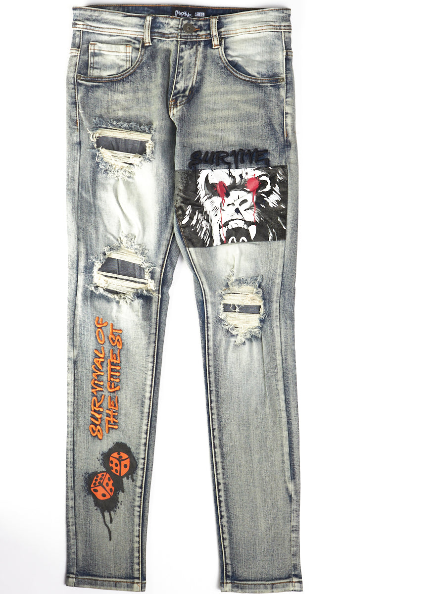 Motive Denim Jeans - Survive - Vintage - MT75 – Vengeance78