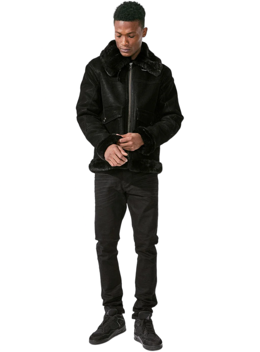 Jordan Craig Jacket - Vienna Bomber - Black - 91405 – Vengeance78