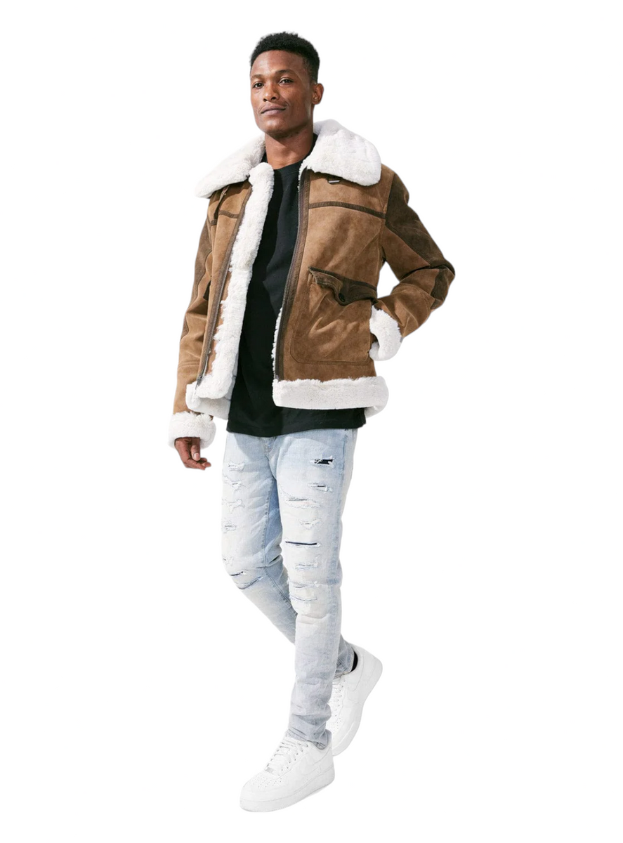 Jordan Craig Jacket - Vienna Bomber - Brown - 91405 – Vengeance78