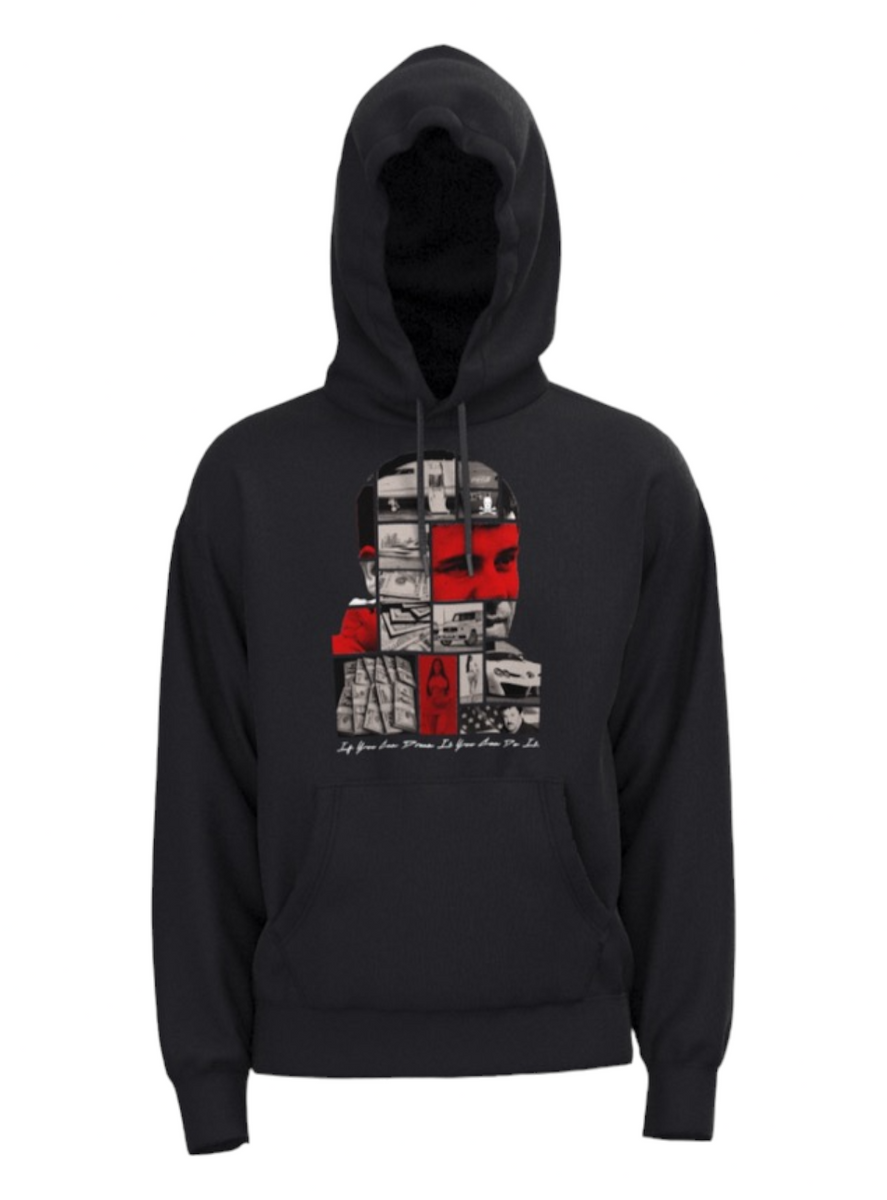 Point Blank Hoodie - Chapo Collage - Black - PBAU23JK – Vengeance78