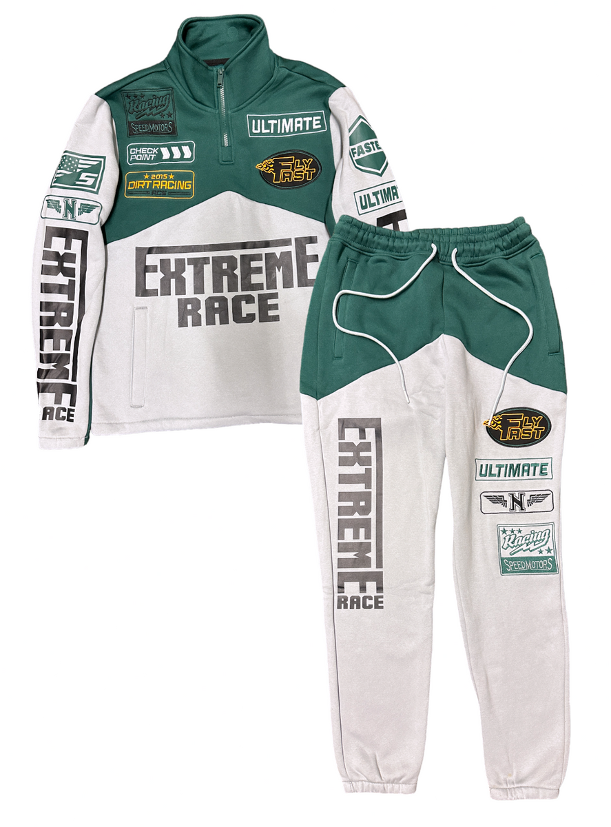 R3Bel Sweatsuit - Extreme Race - Hunter Green - 632-561 – Vengeance78