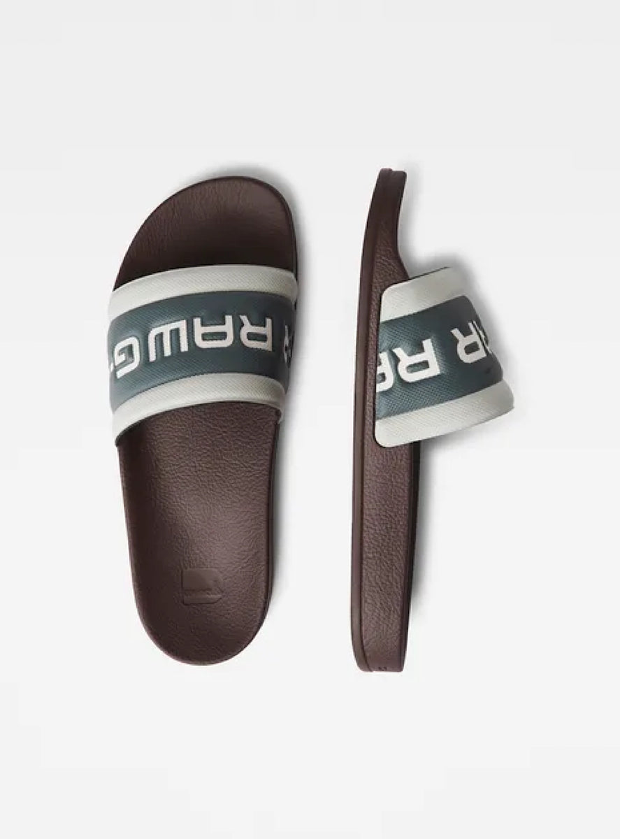 G-Star Slides - Cart - Dark Plum And Light Building - D14080 – Vengeance78