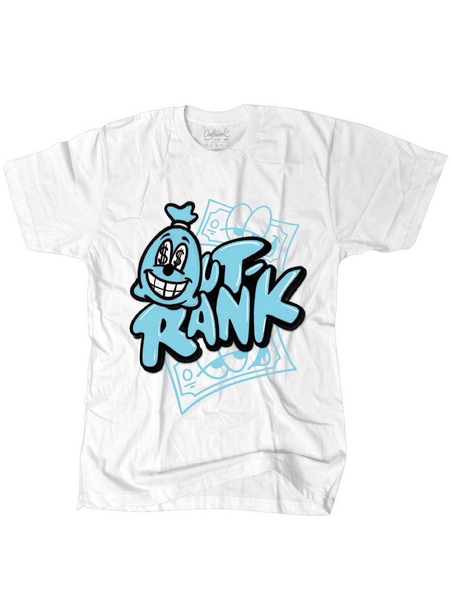 Outrank T-Shirt - In My Bag - White - QS448 – Vengeance78