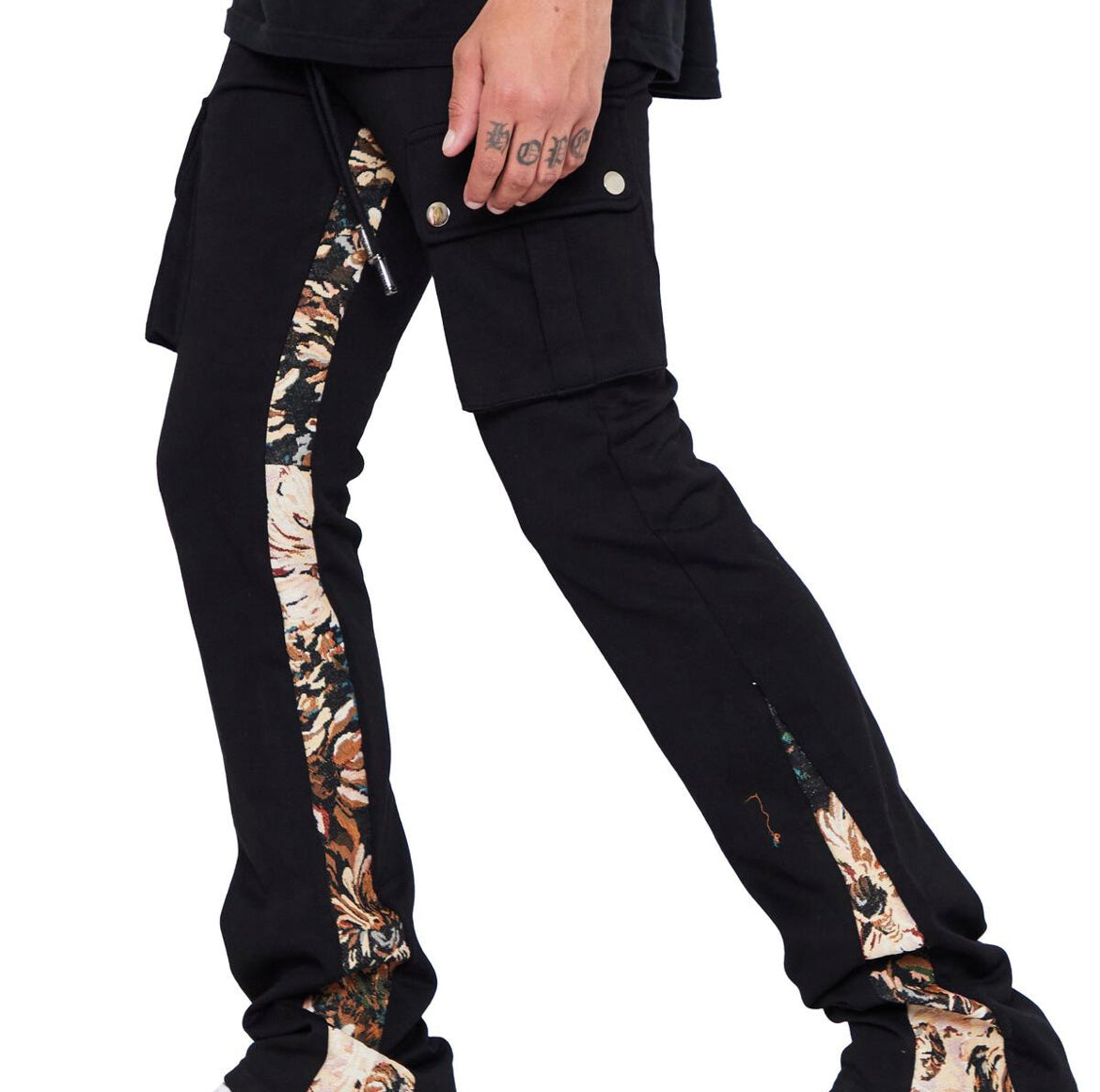 Valabasas Track Pants - Blek Le Rat Stacked - Brown Multi - VLBS2246 ...