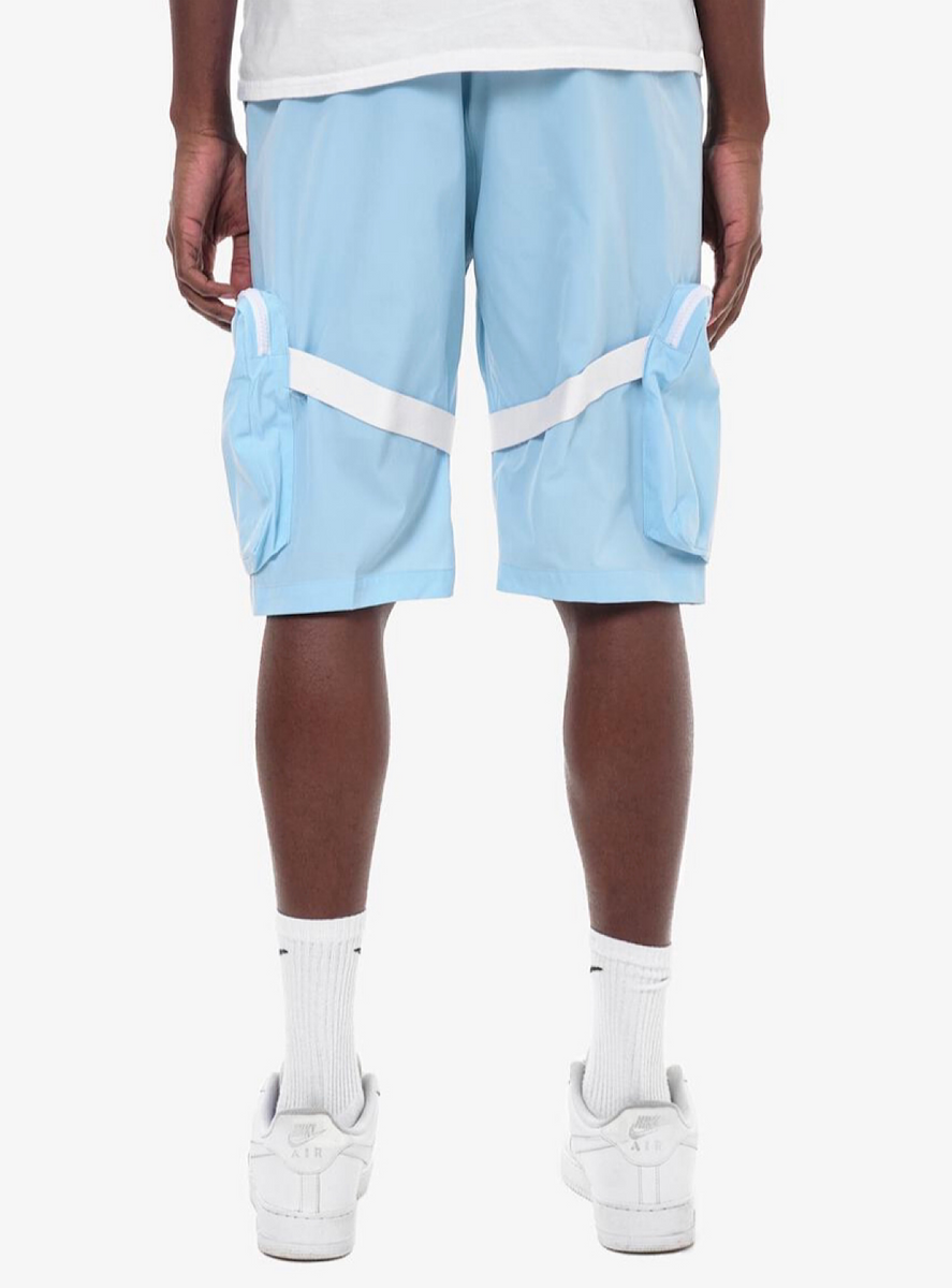 Life Code Shorts - Taslan Utility Cargo - Light Blue - 21P53 – Vengeance78