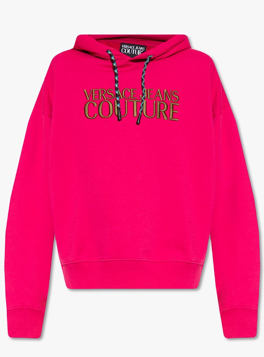 Versace Hoodie - Logo Embro - Pink - 73GAIT13 – Vengeance78