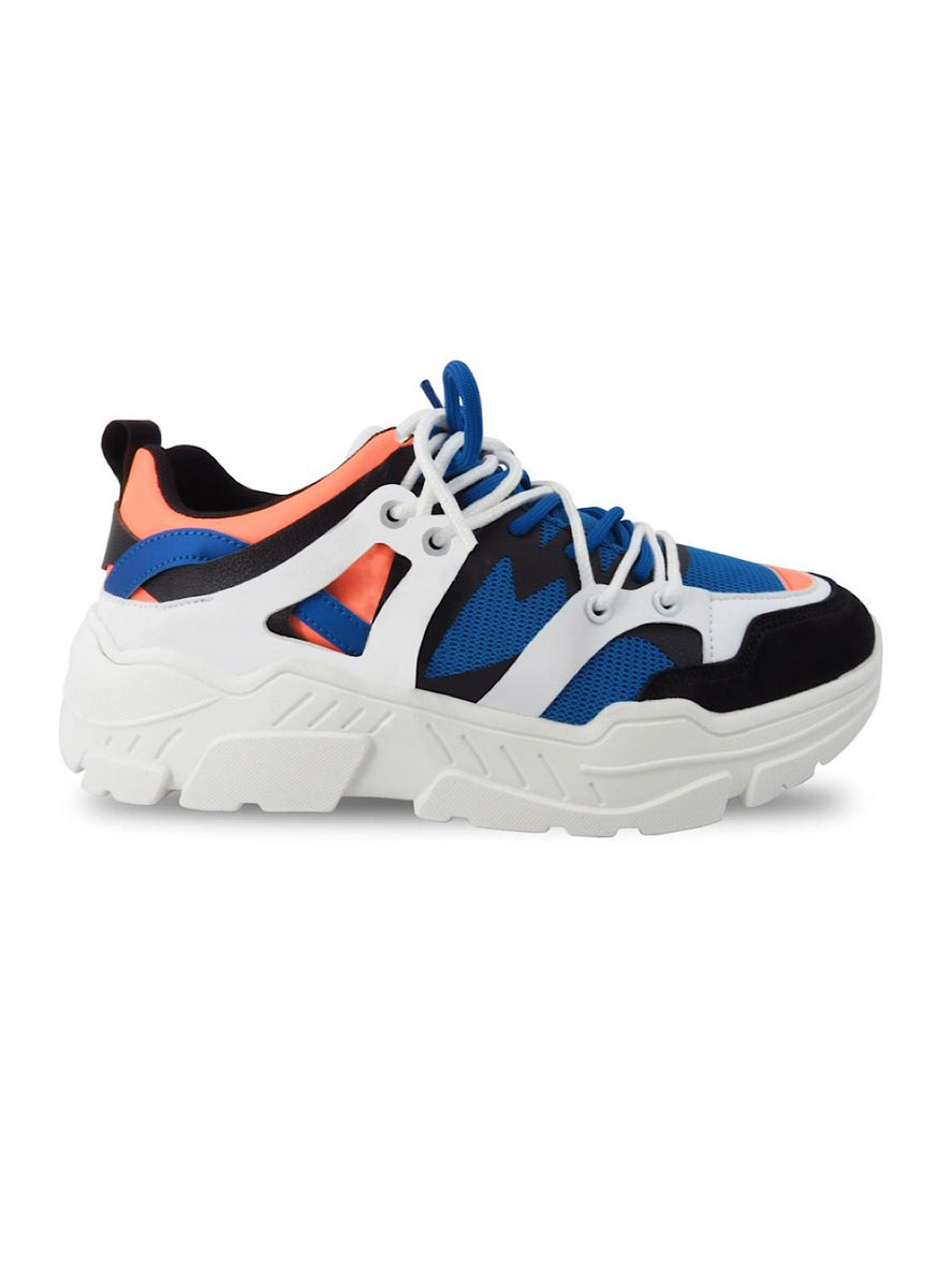 Javi Shoes - Blast - Royal And Orange – Vengeance78