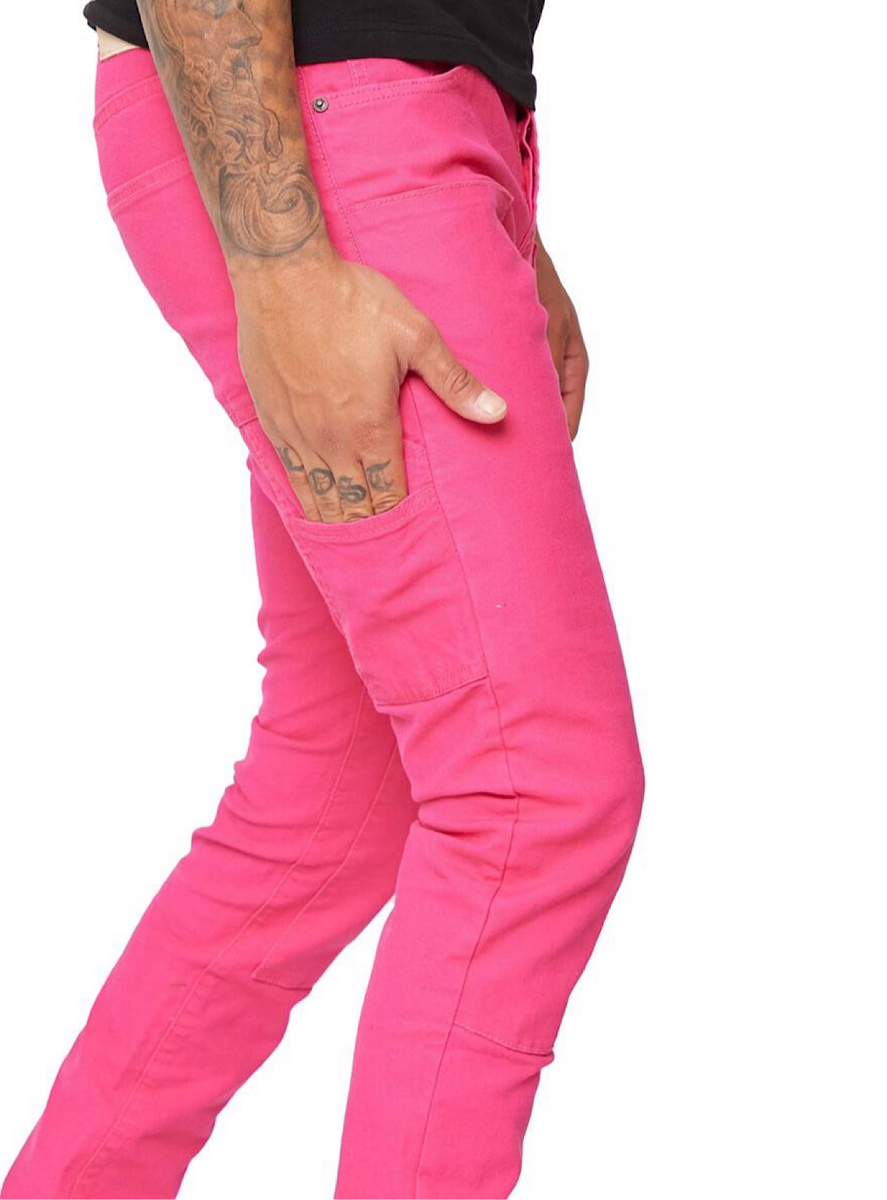 Valabasas Jeans - Soldier - Rosa Pink – Vengeance78