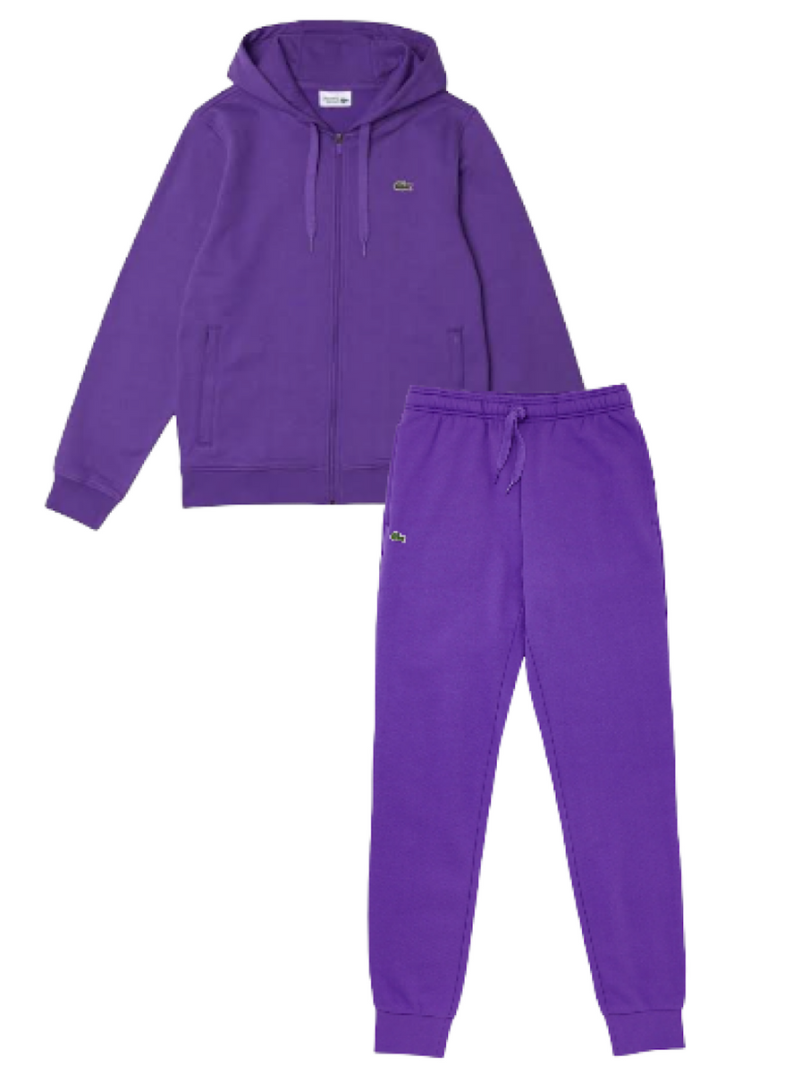 Lacoste Sweatsuit - Logo Zip - Purple-S5Z - SH1551 – Vengeance78
