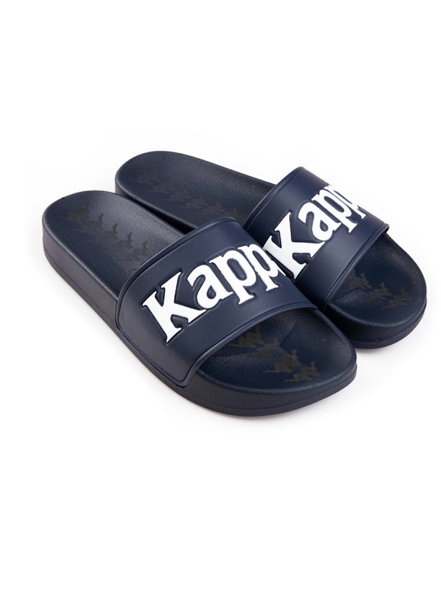Kappa Slides - 222 Banda Adam 9 - Blue Marine And White - 304JPU0 ...