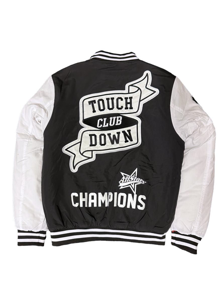 Fifth Loop Jacket - Touch Down Club Varsity - Black - FLJ332 – Vengeance78