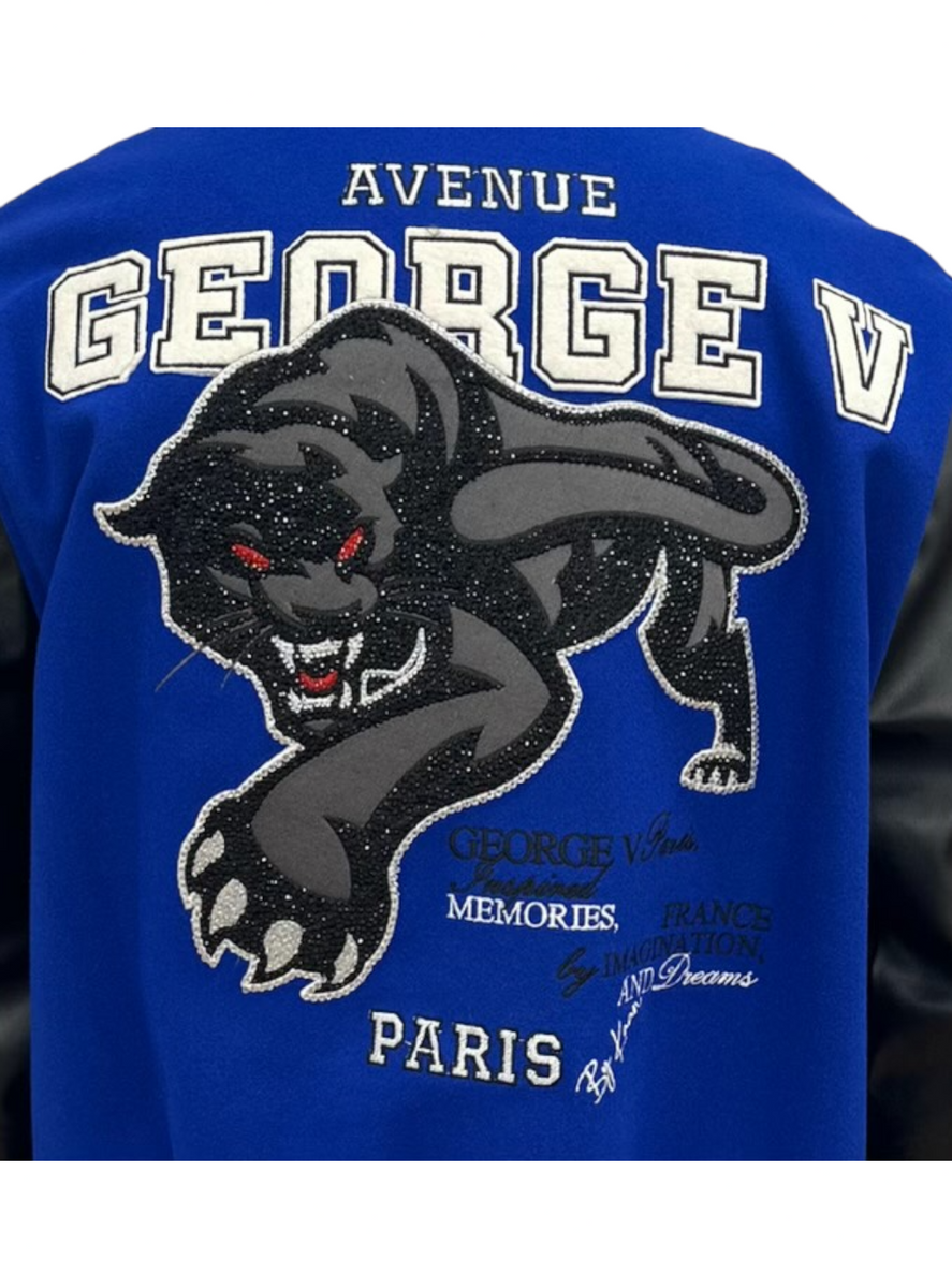 George V Jacket - Panther Varsity - Royal - GV5002 – Vengeance78