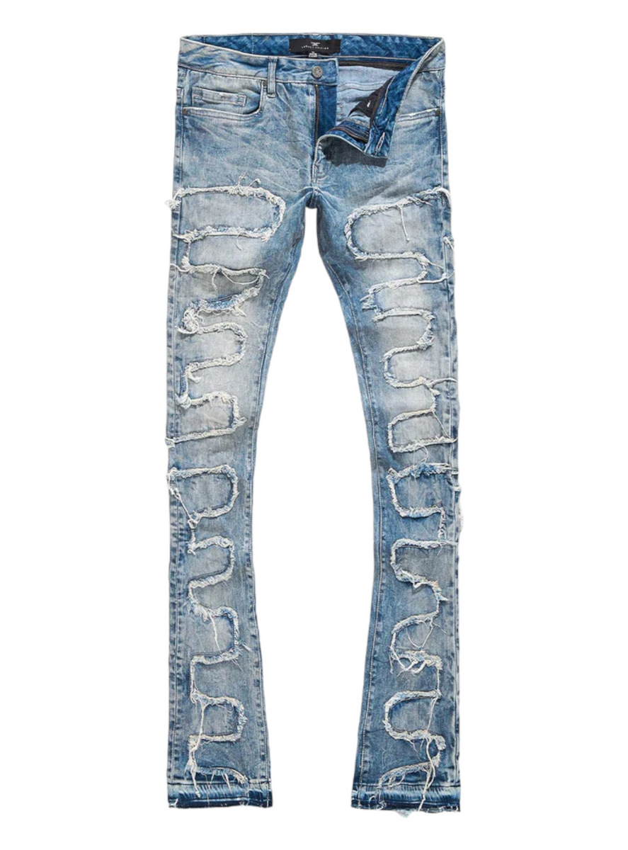Jordan Craig Jeans - Python Stacked Denim - Studio Blue - JTF1130 ...